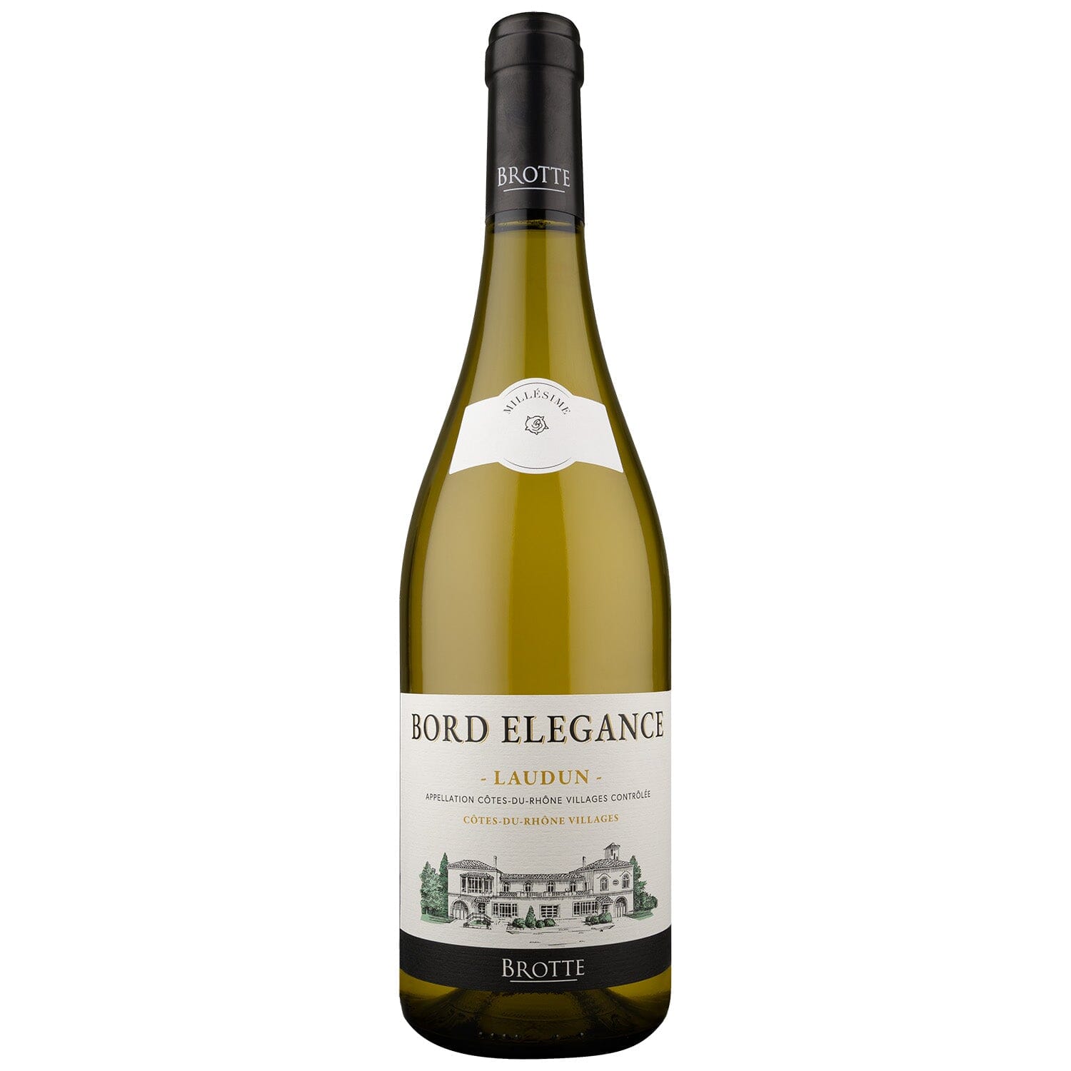 Maison Brotte Bord Elegance Cotes du Rhone Villages Laudun Blanc AOC ...