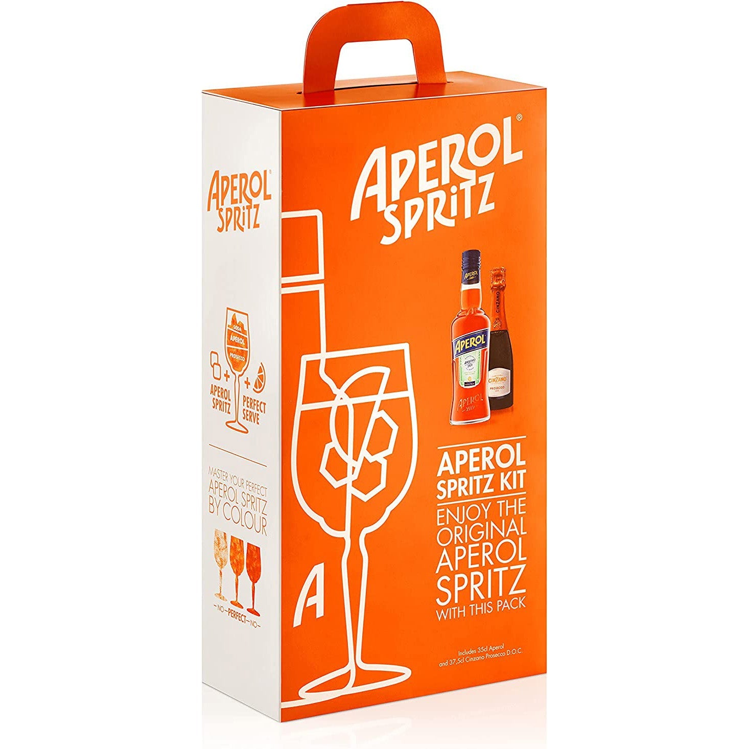 Aperol Spritz Duo Pack: Aperol 35cl and Cinzano Prosecco 37.5cl – ND ...