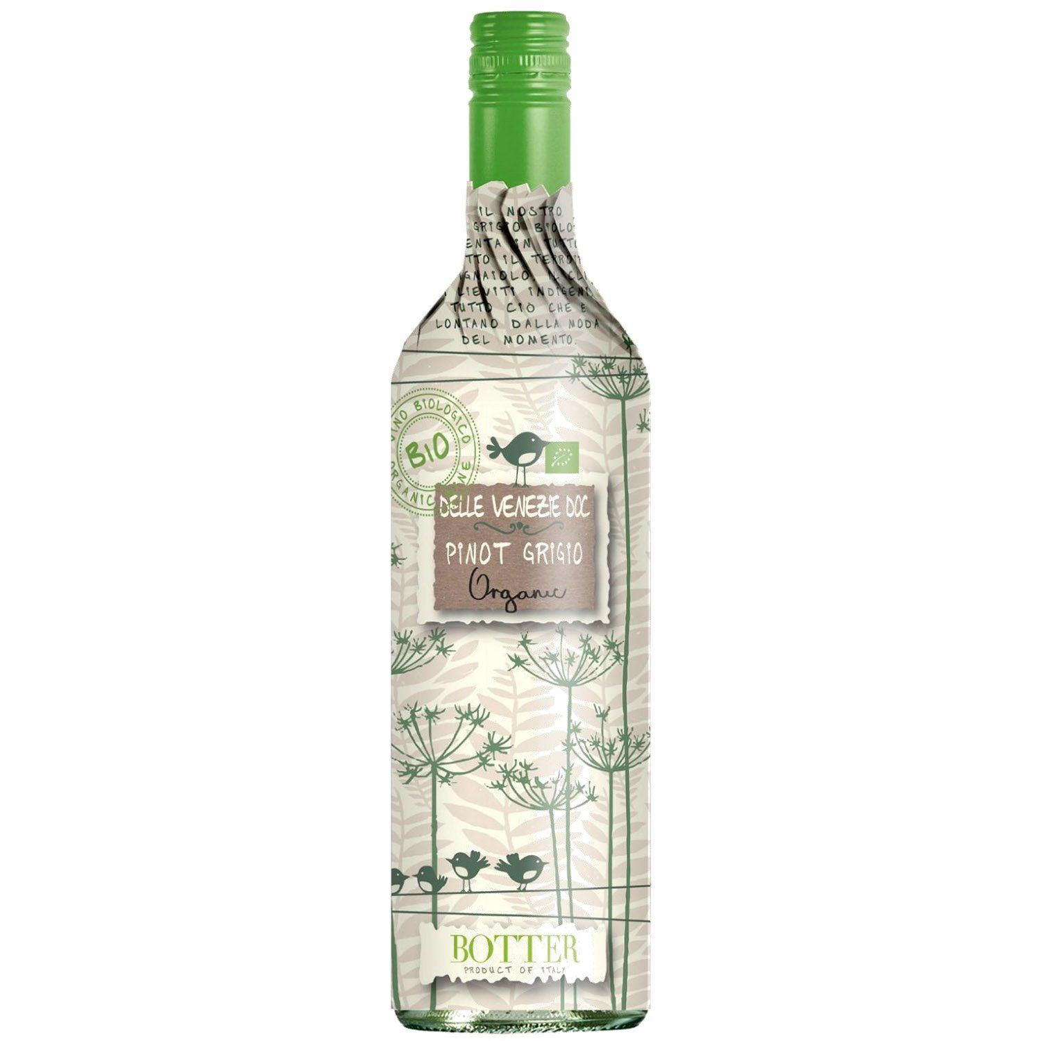 Botter Organic Pinot Grigio – ND John Wines