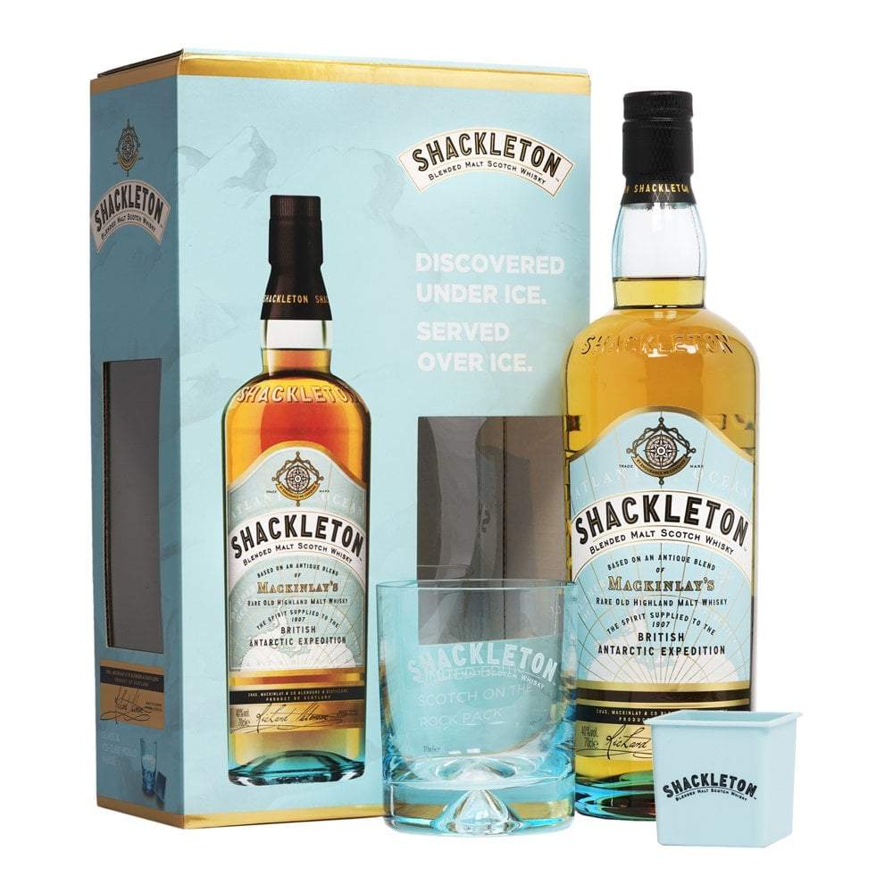 Shackleton Blended Malt Scotch Whisky Gift Pack 70cl – ND John Wines